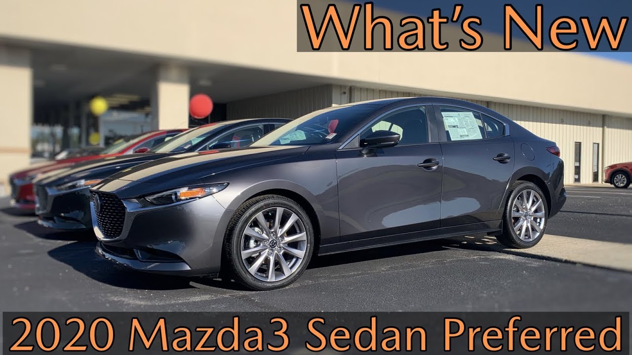 What’s New | 2020 Mazda3 Sedan Preferred at Mitchell Mazda with ...