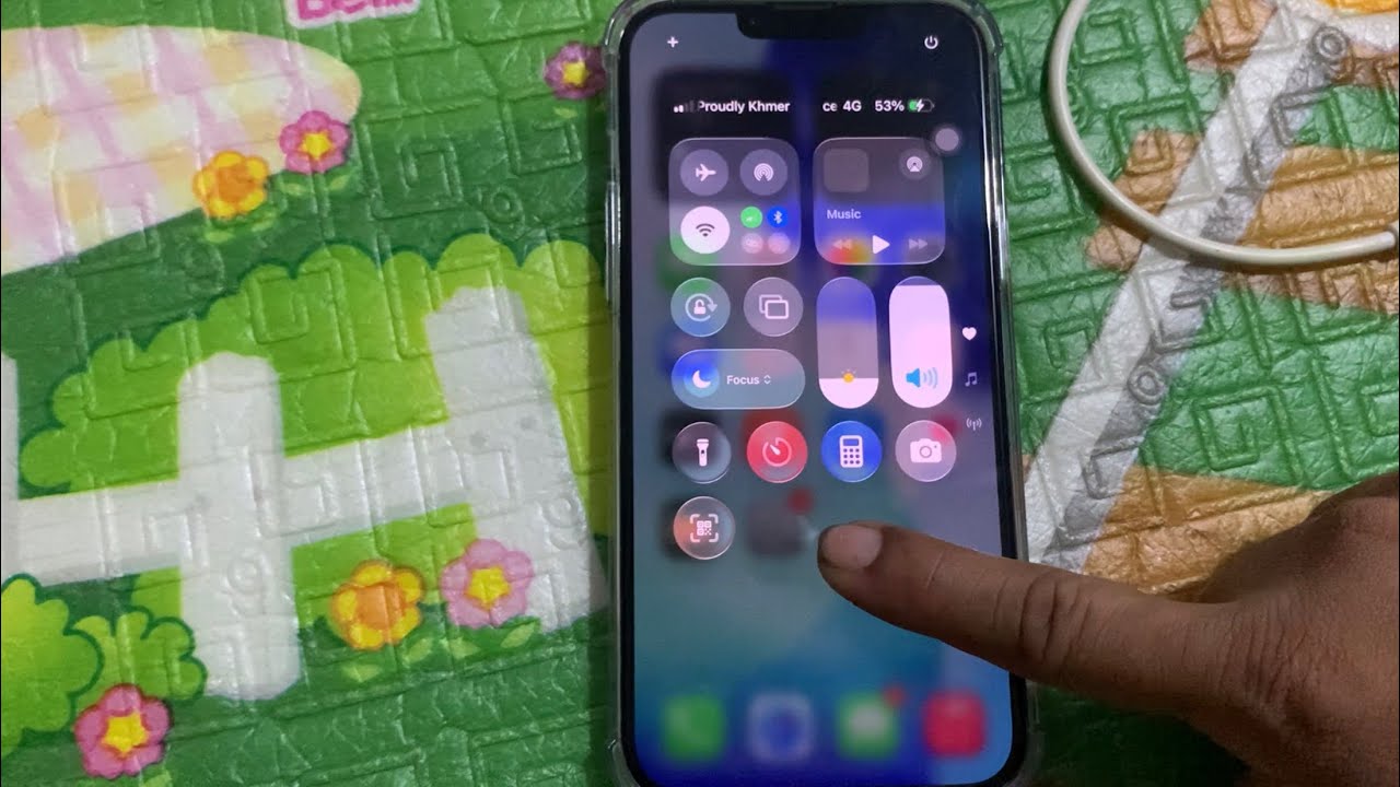 Add a Control screen recording on iOS 26.1 - YouTube