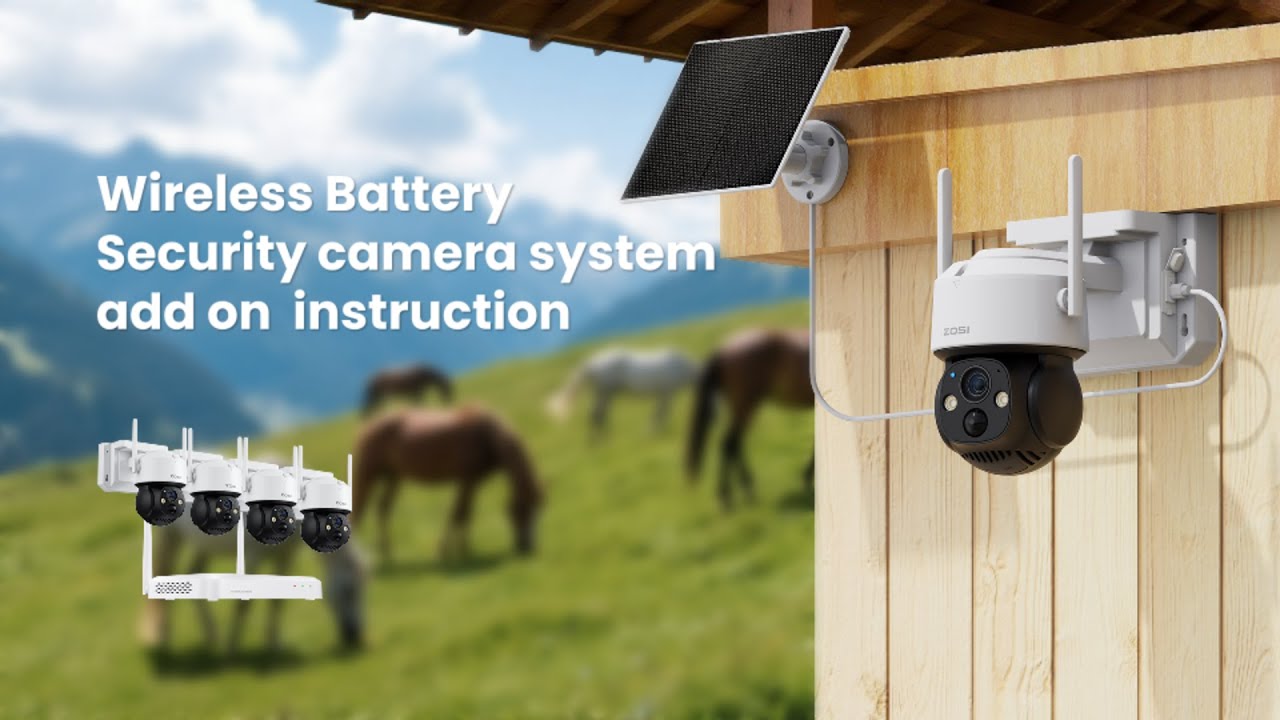 ZOSI C291 Camera System Setup and Installation - YouTube