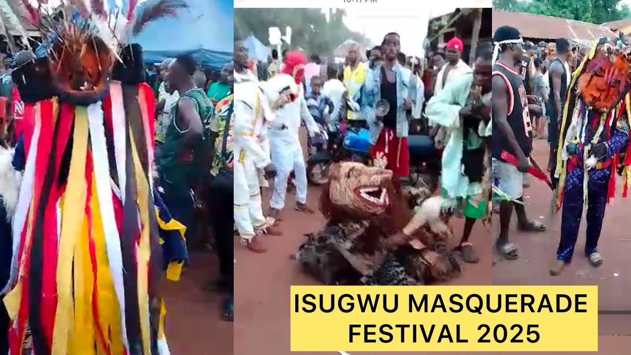 ENUGU EZIKE 2025 OMABE MASQUERADE FESTIVAL OF ISUGWU #fun #2025 #trend ...