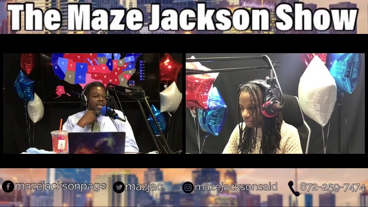 WATCH THE MAZE JACKSON SHOW LIVE…IS IT REALLY A TRUMP NATION? - YouTube