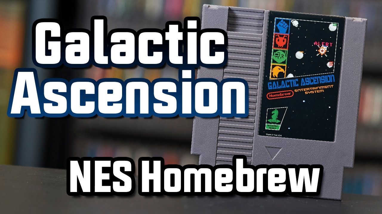 Galactic Ascension (NES) - Quick Homebrew Review - YouTube