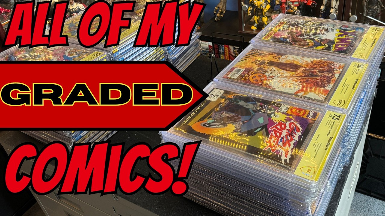 MY GRADED COMIC COLLECTION! #cgc #comics #collectiontour - YouTube