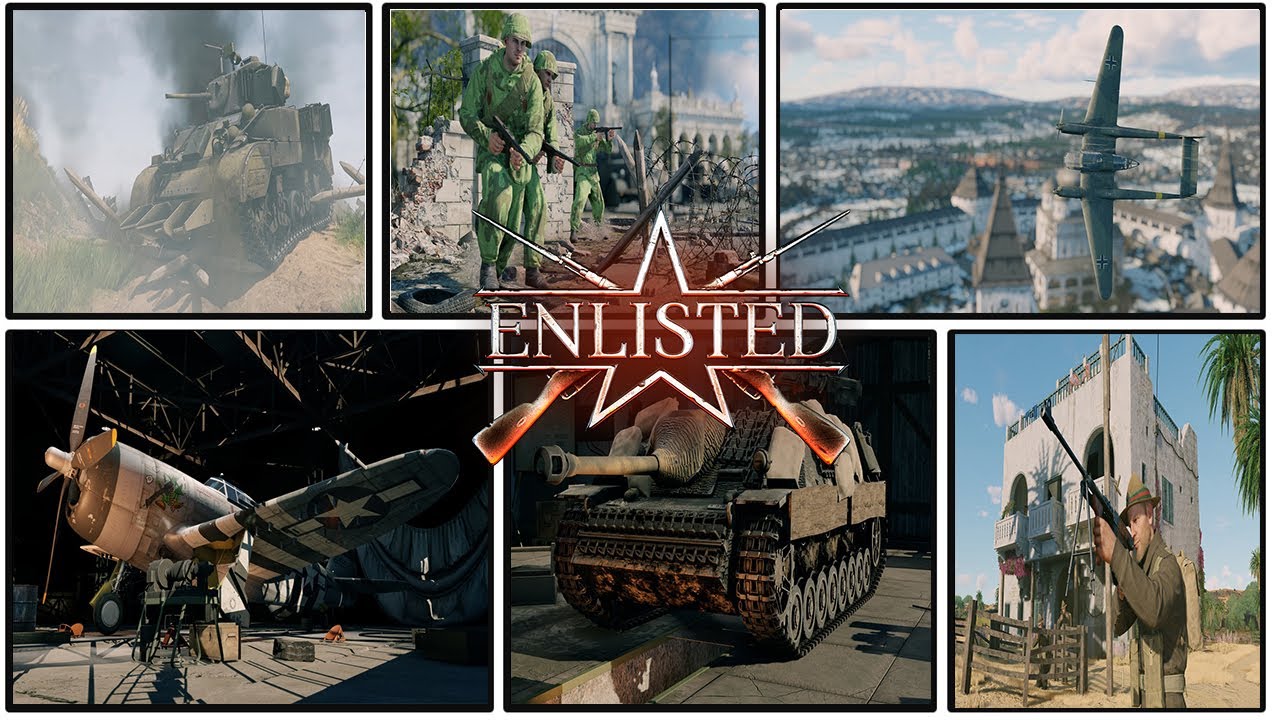 ALL RARE EVENT SQUADS/VEHICLES [ENLISTED 2022 EDITION] - YouTube