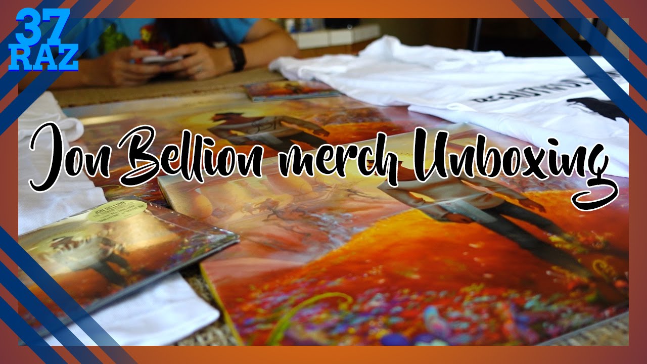 Jon Bellion merchandise Unboxing - YouTube