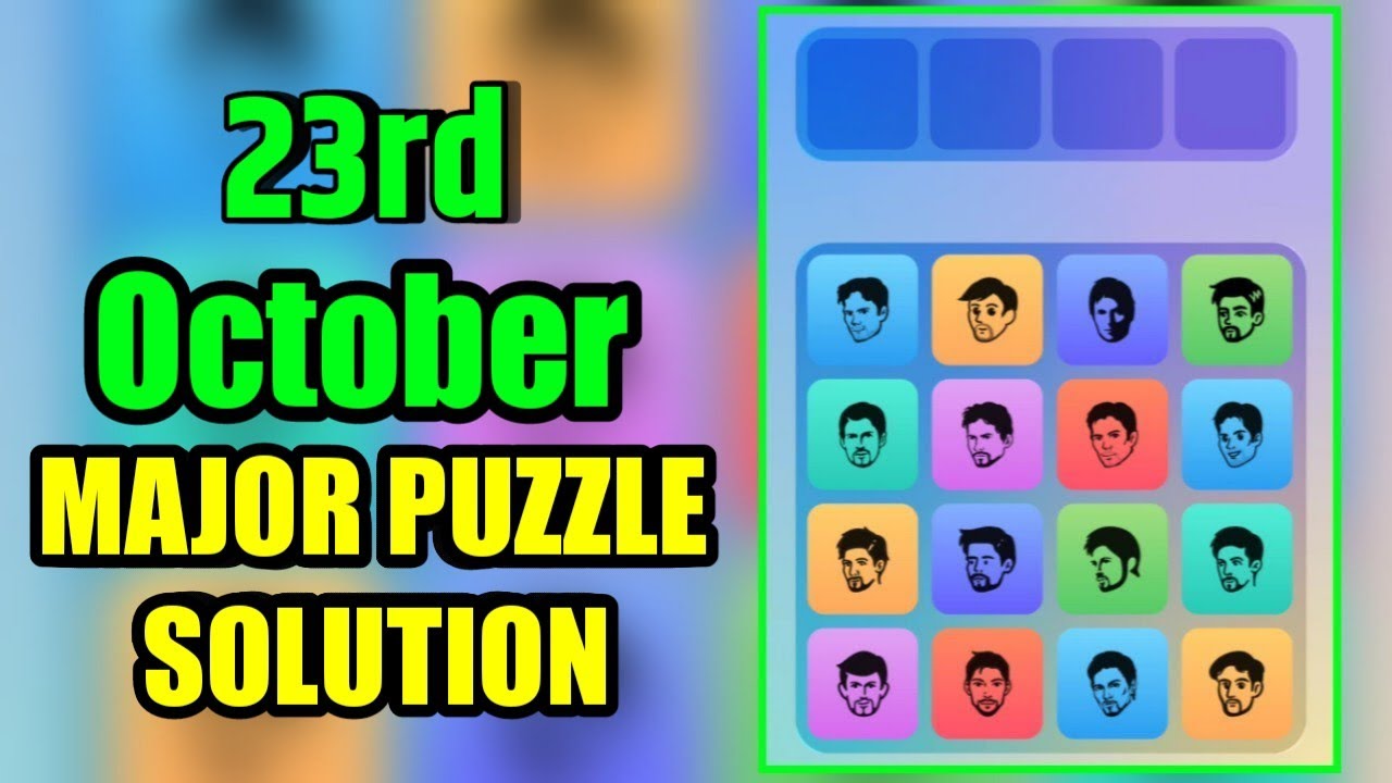 23 October Major puzzle durov Solved Today | Major Daily combo card 23 ...