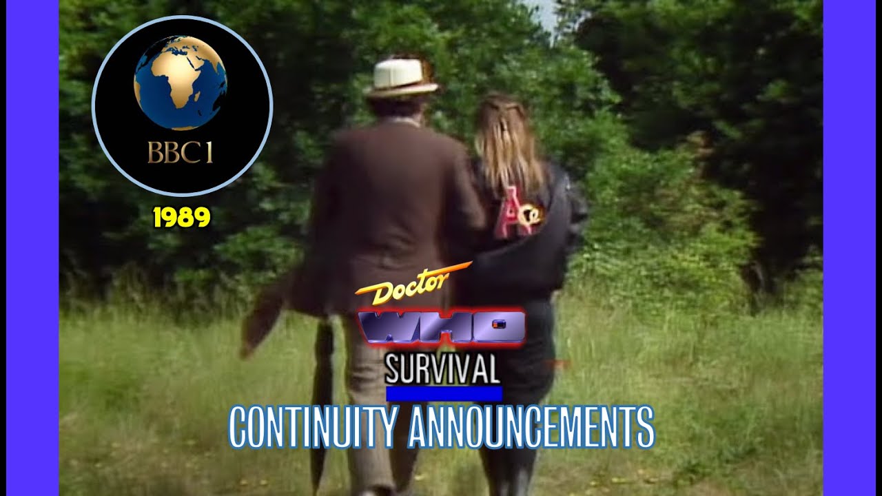 Doctor Who: Survival (Continuity Announcements 1989) - BBC 1 - YouTube