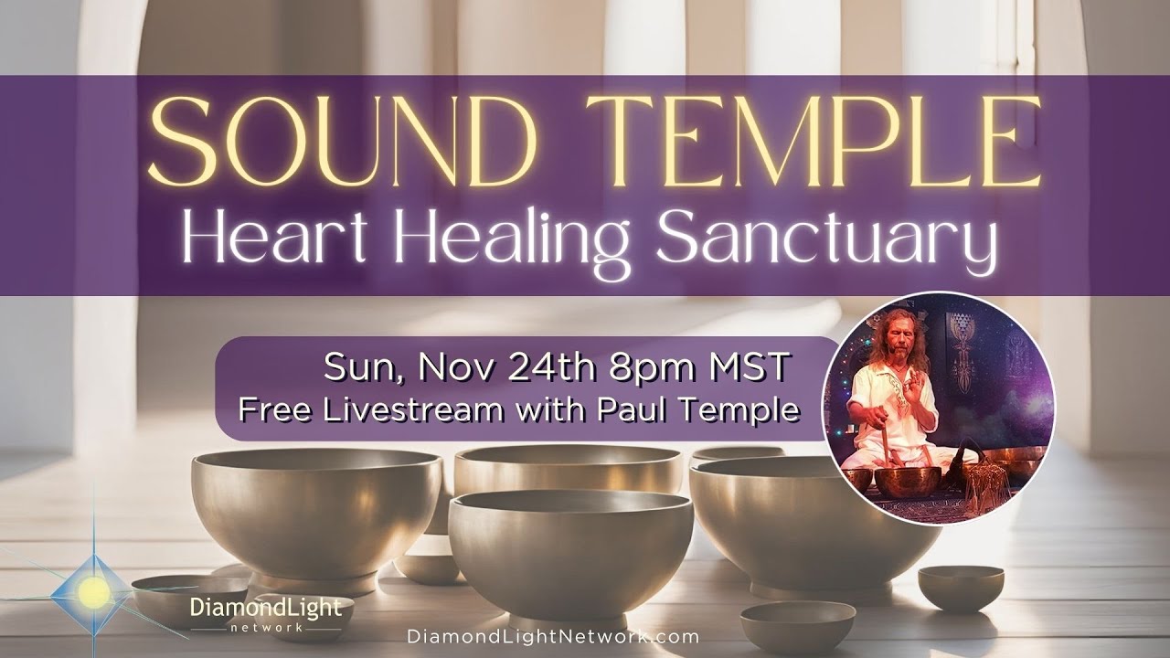 Sound Temple: Heart Healing Sanctuary - YouTube