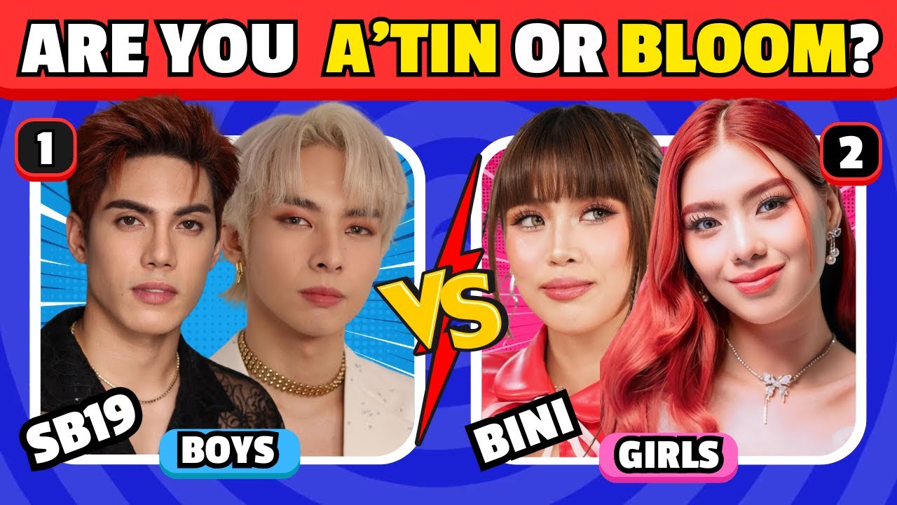 BINI vs SB19: Are You a BLOOM or A'TIN? 💙🤔🎶 SAVE ONE SONG QUIZ - YouTube