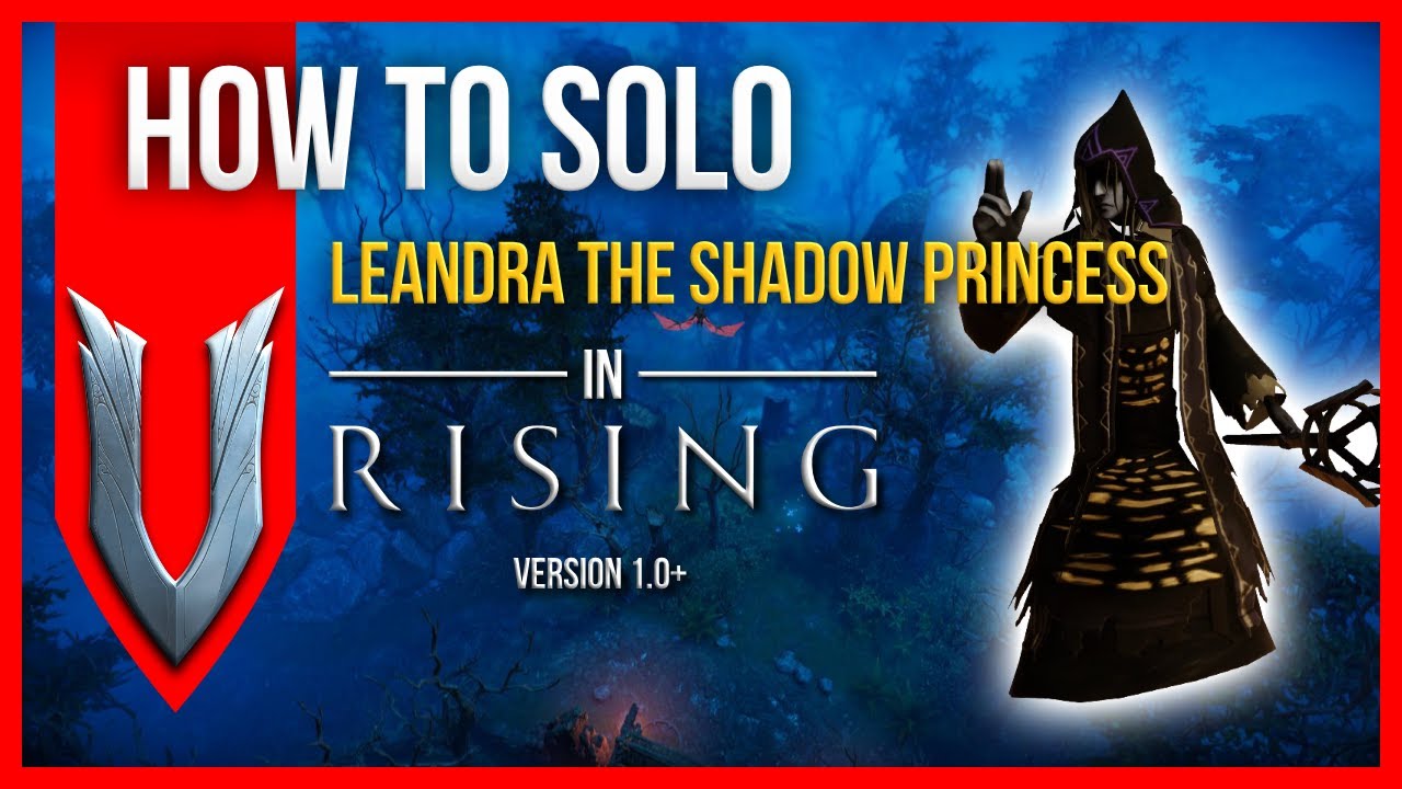 V Rising Solo Boss Guide - Leandra the Shadow Priestess - YouTube