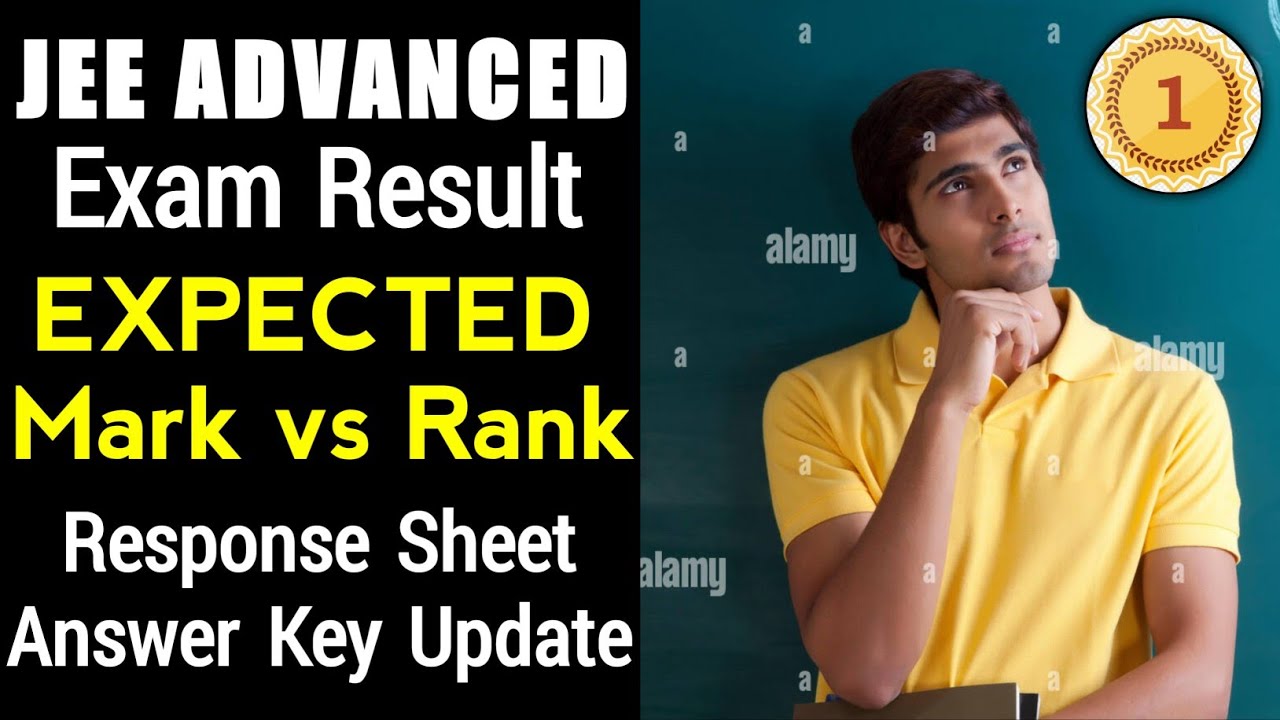 JEE Advanced 2023 Expected Marks vs Rank - YouTube