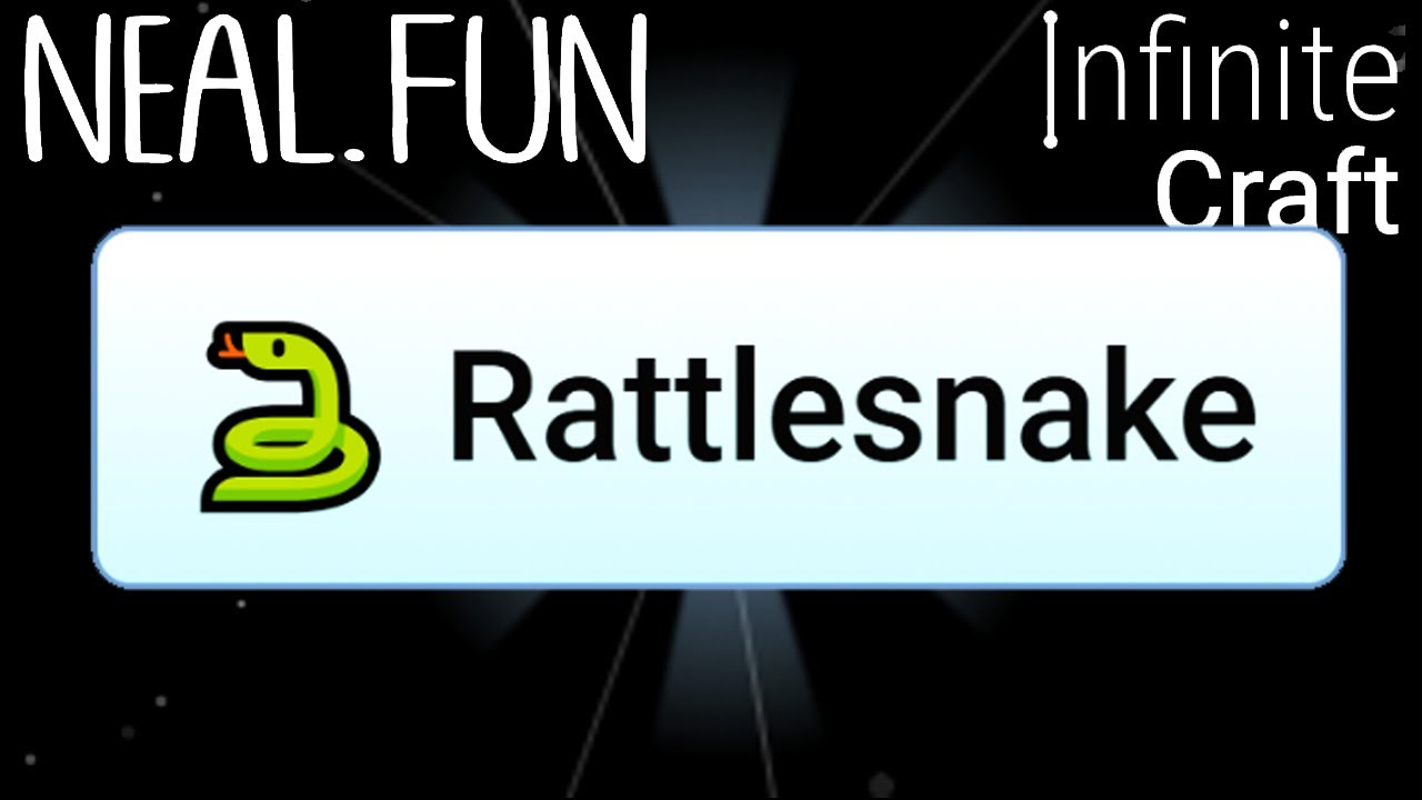 How to Make Rattlesnake in Infinite Craft | Get Rattlesnake in Infinite ...