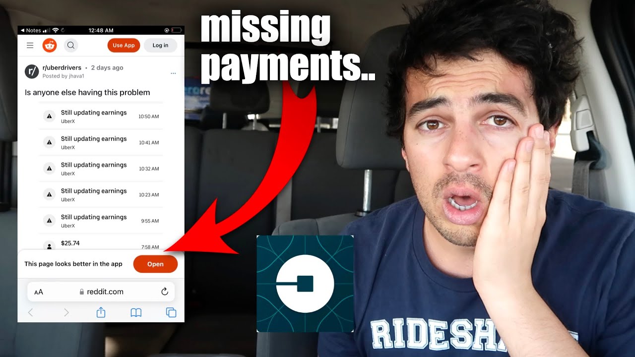 BREAKING: The Uber App Just CRASHED For Drivers! *missing payments* - YouTube