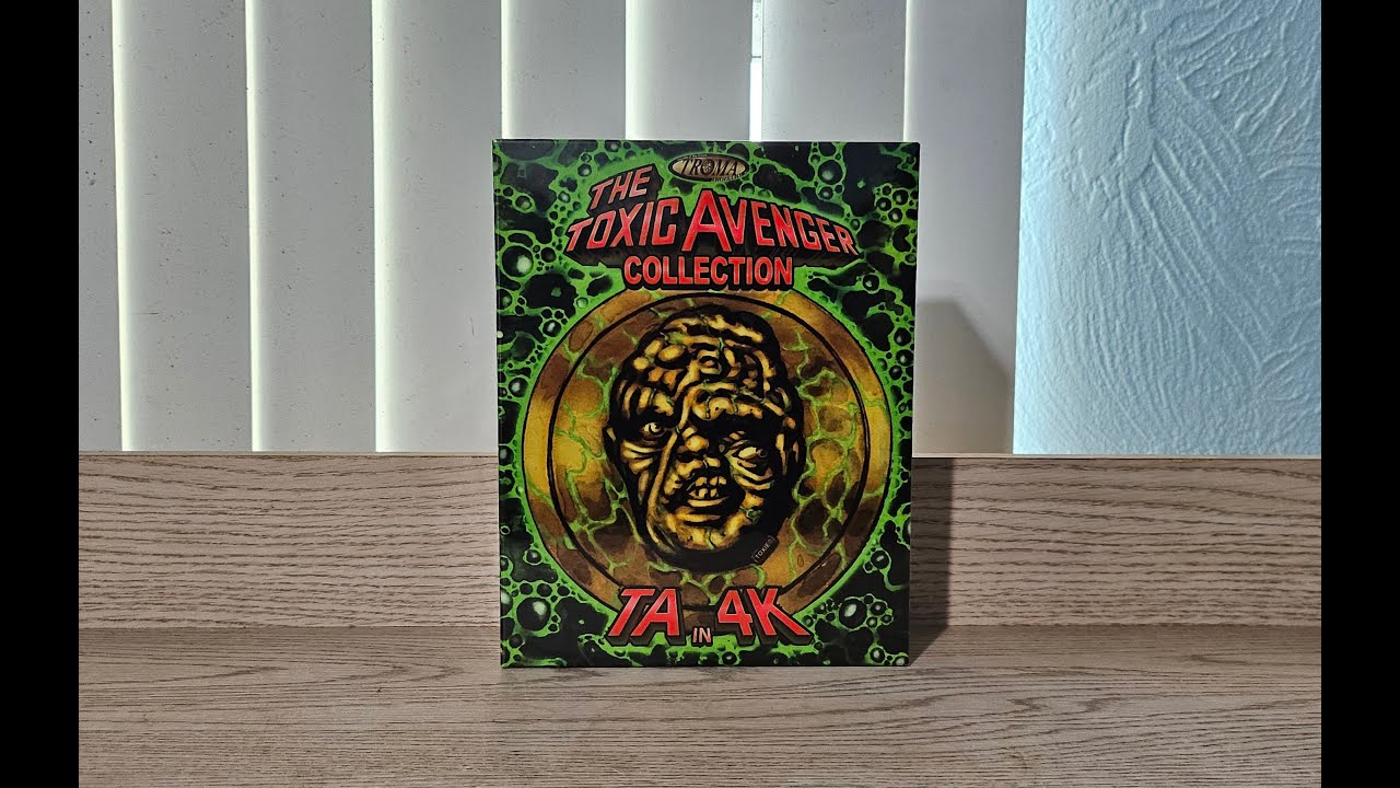 The Toxic Avenger Collection 4K UHD Blu-Ray Unboxing - Troma ...