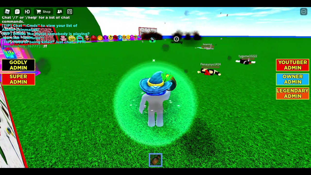 One tap, BOOM! Everyone's dead | Free Admin | Roblox - YouTube
