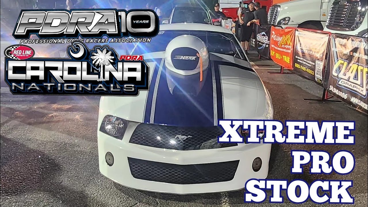 PDRA Carolina Nationals | Xtreme Pro Stock eliminations - YouTube