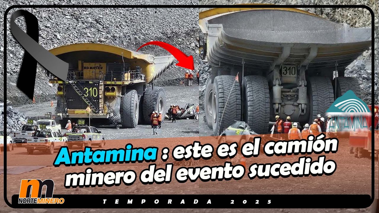 Antamina : este es el camión minero del evento sucedido - YouTube