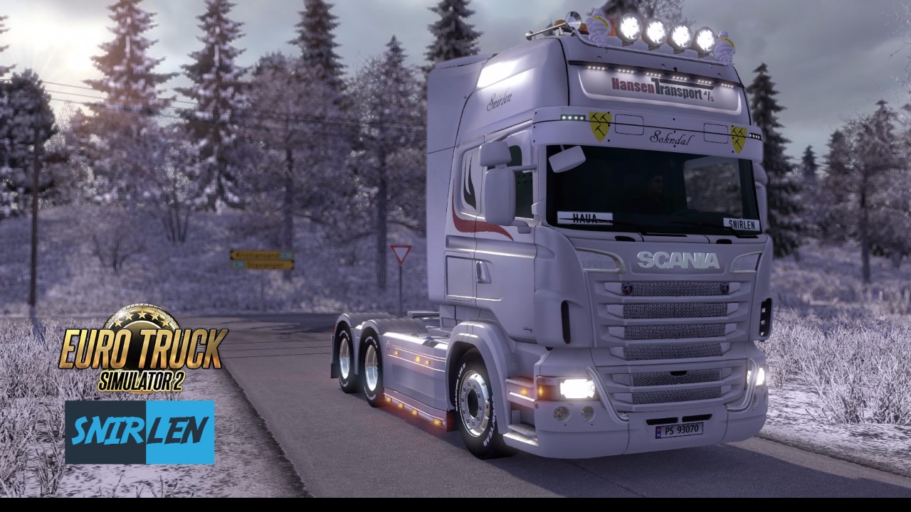 Norsk Euro Truck Simulator 2 | Hansen Transport A/S - YouTube