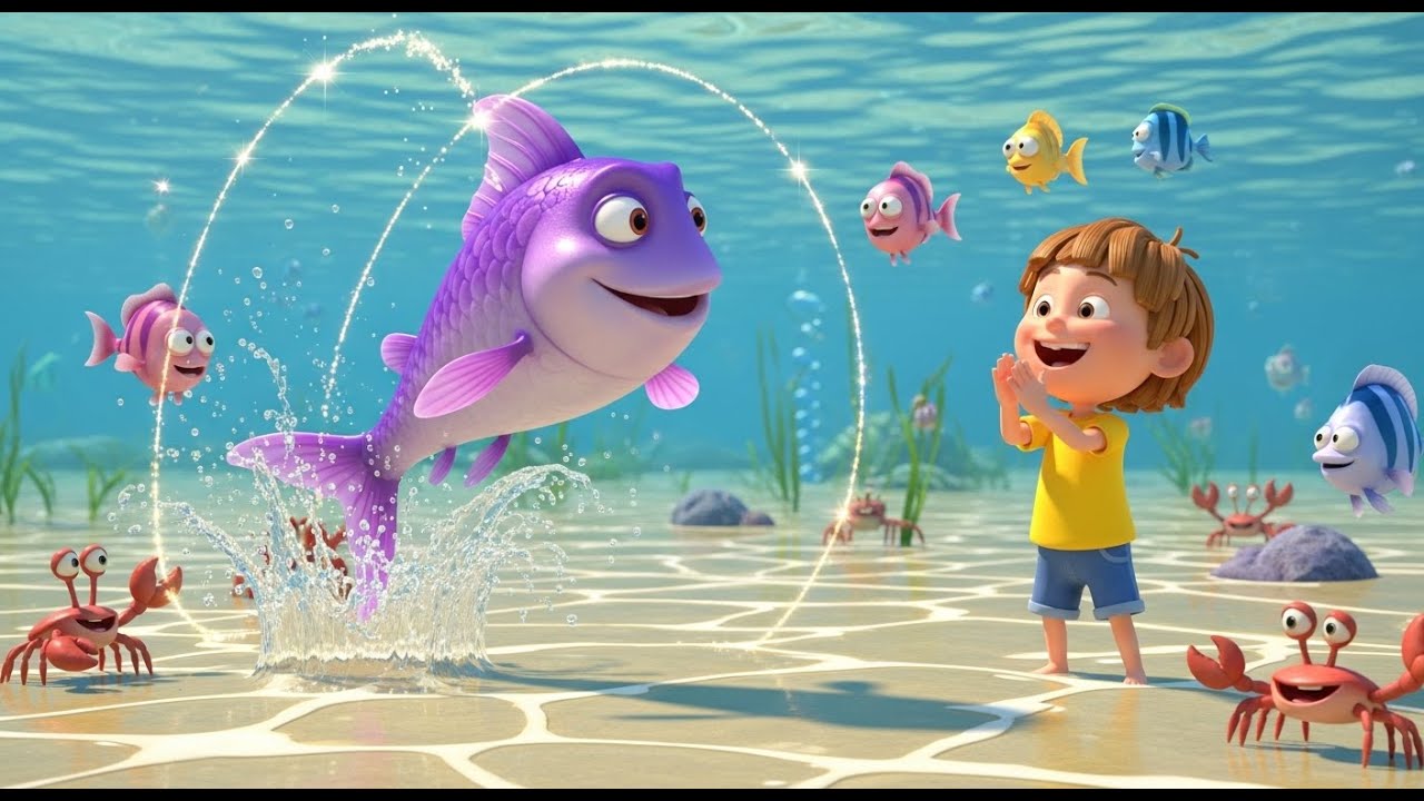Learn Colors with Ocean Fish | Best Nursery Rhymes and Kids Songs ...