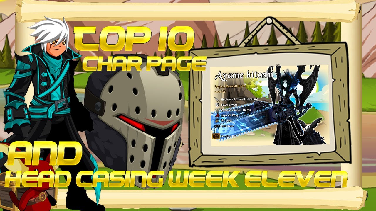AQW Top 10 Char Page #25 March 2020 | And Trandimensional Head Casing ...