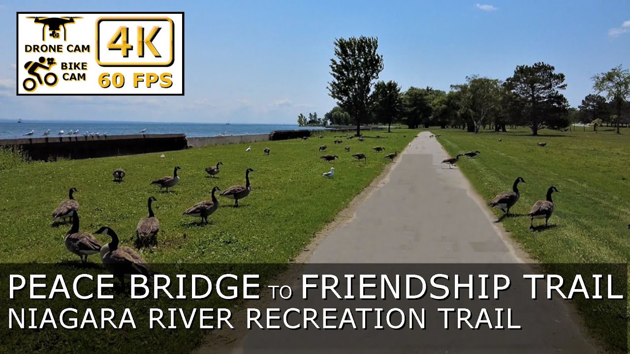 🚴‍♂️ Breathtaking Waterfront Ride! 🌊 Peace Bridge to Friendship Trail ...