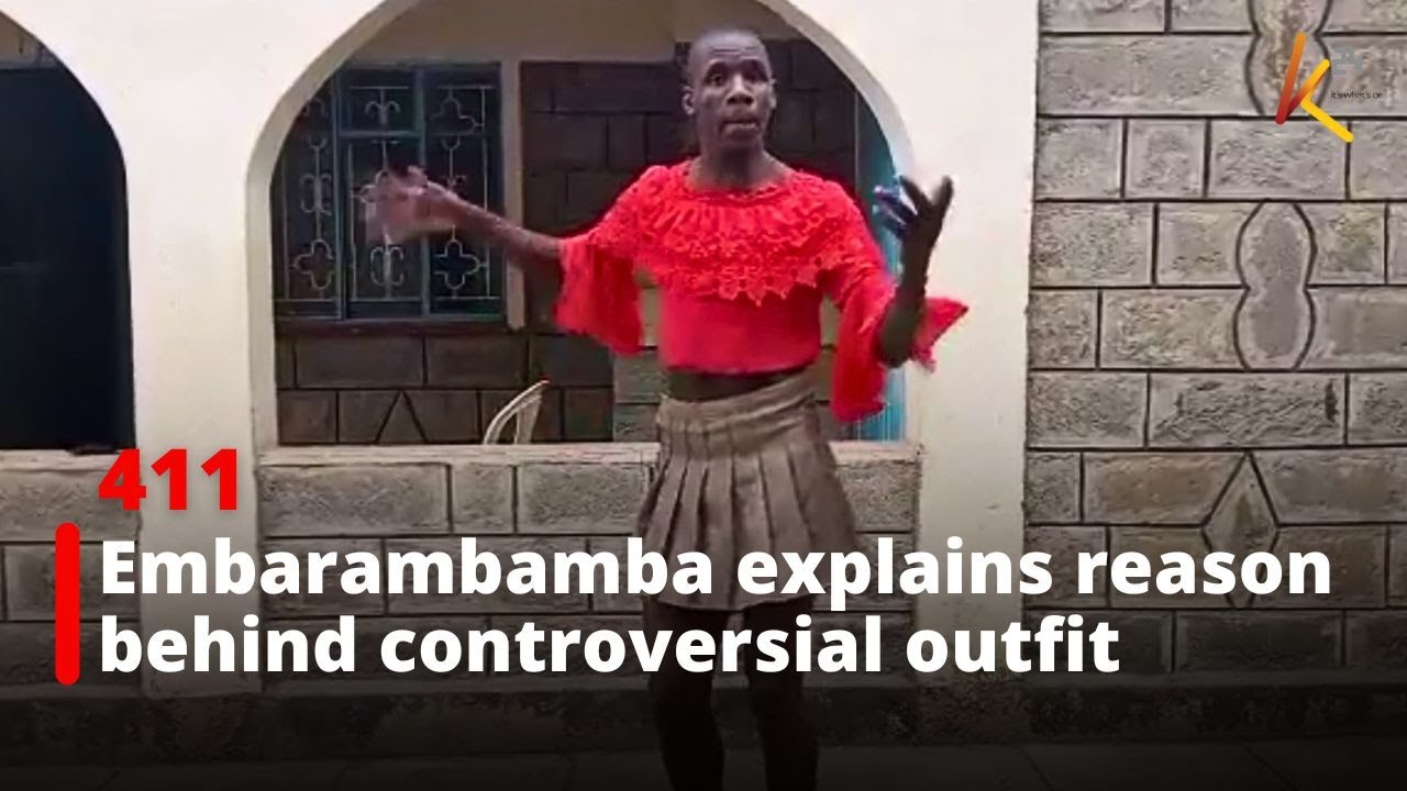 Embarambamba explains reason behind controversial outfit - YouTube