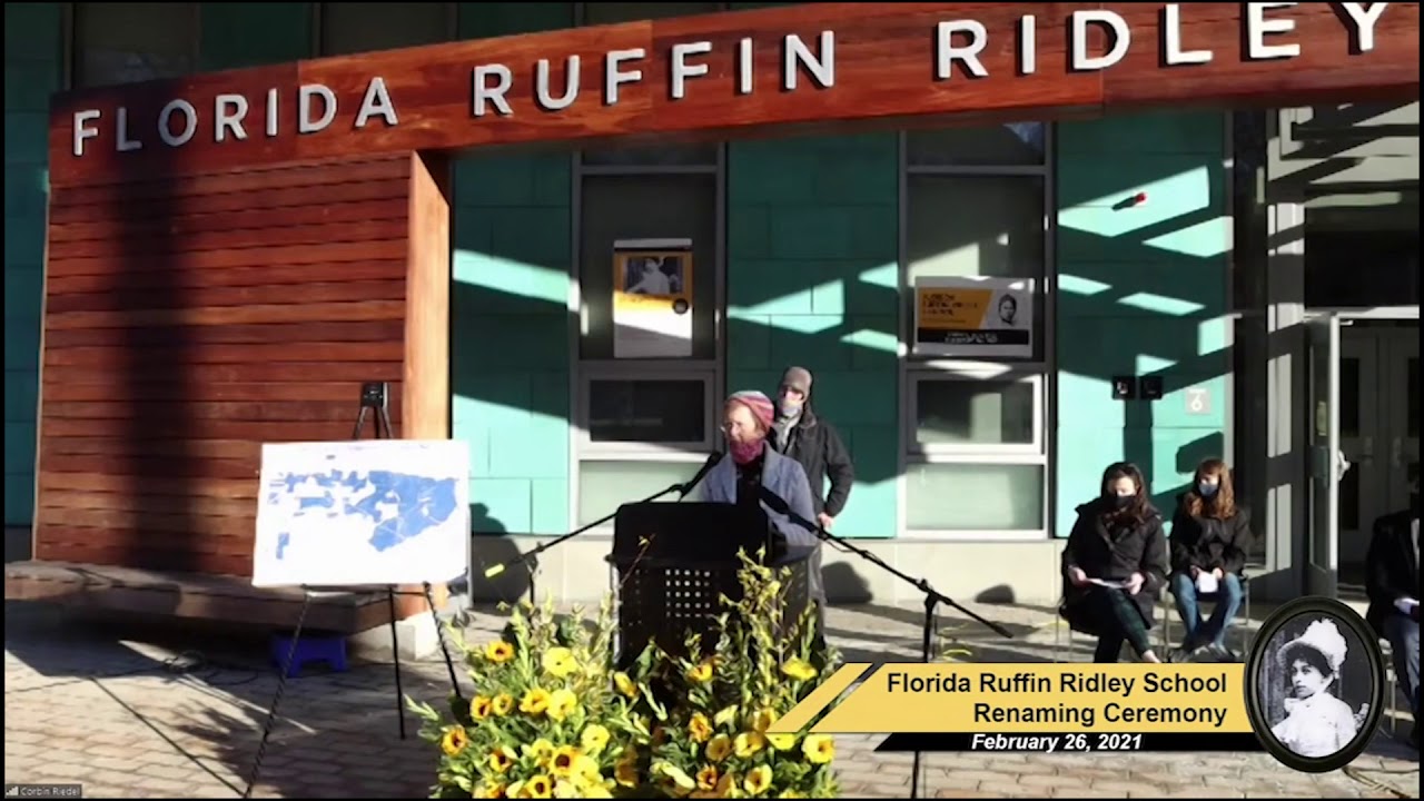 The Florida Ruffin Ridley School Renaming Ceremony - February 26th ...