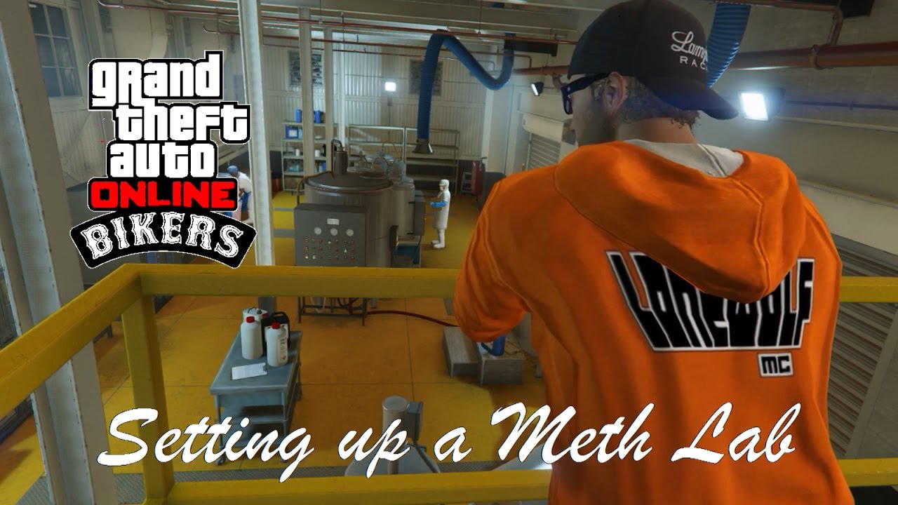 GTA 5 Online - BIKERS setting up the Meth Lab - YouTube