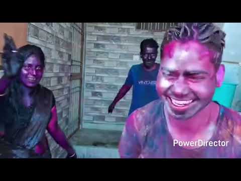 Bhabhi aur sali Holi putai par 2#trending #happyholi #viralvideo #youtube #holi