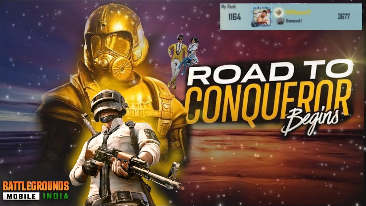 🇮🇳BGMI : Day 5🇮🇳 | Diamond 1 to Conqueror Rank Push | Yuvi Games ...