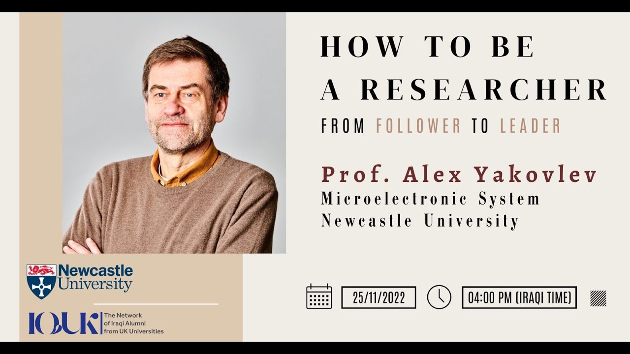 How to be a researcher from fallower to a leader - YouTube