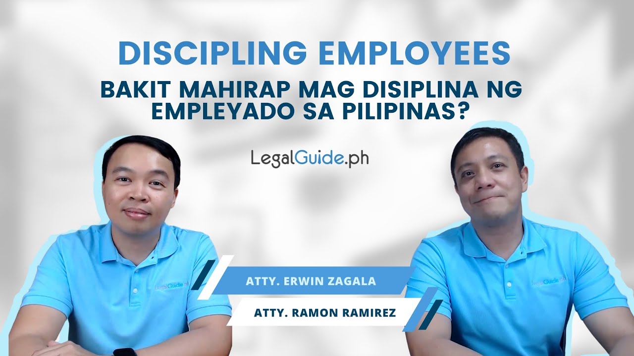 Bakit mahirap Mag disiplina ng Empleyado sa Pilipinas? - YouTube