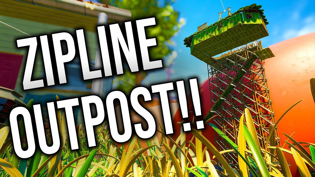 SETTING UP OUR SANDBOX OUTPOST! - Grounded Coop - E13 - YouTube