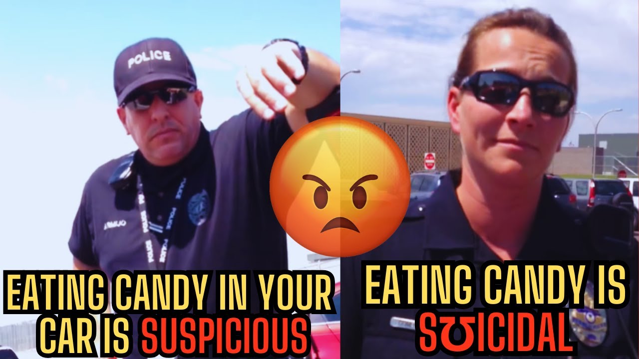 Cops Pulled Over A Woman For Eating Candy In Her Car - YouTube