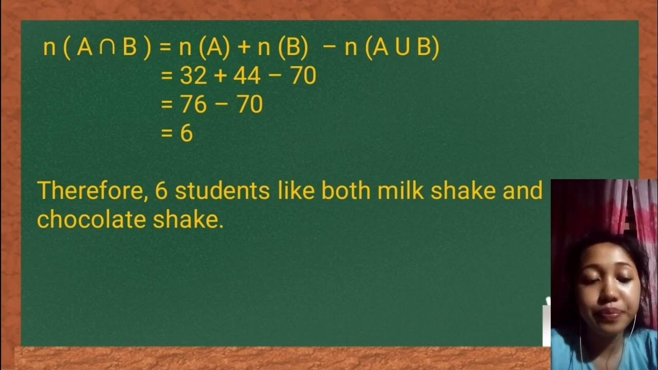 Problem Solving: Real Life Situation using Union and Intersection of Sets - YouTube