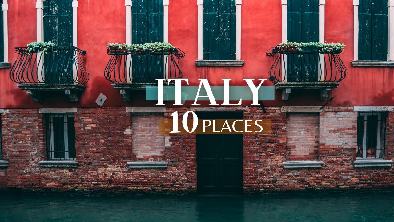 ITALY Travel 2023 | Top 10 MUST SEE Places to Visit - YouTube