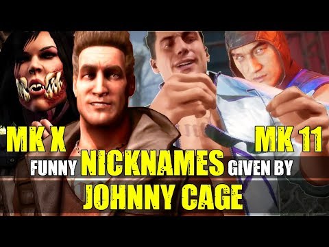Johnny Cage’s Funny Nicknames for Nearly Everyone In MK X & MK 11 ...
