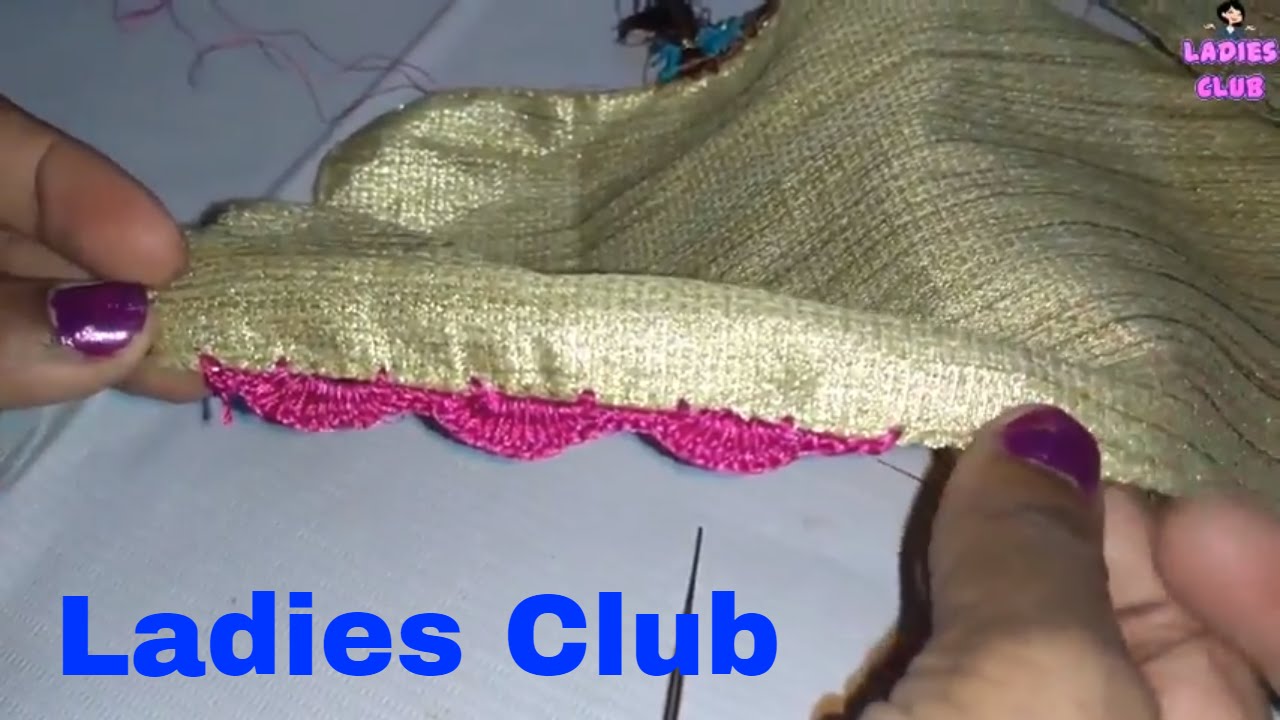 How to make Krosha / Crochet saree tassels I Detailed tutorial for ...