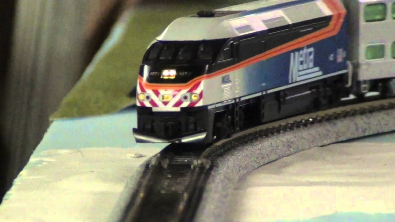 Metra Kato N Scale Running With "Sound" - YouTube