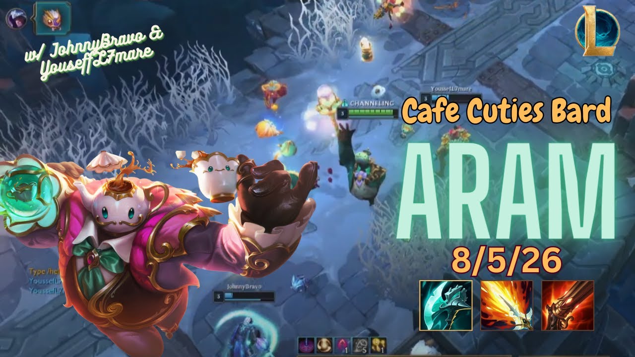 Cafe Cuties Bard ARAM Gameplay | League of Legends - YouTube