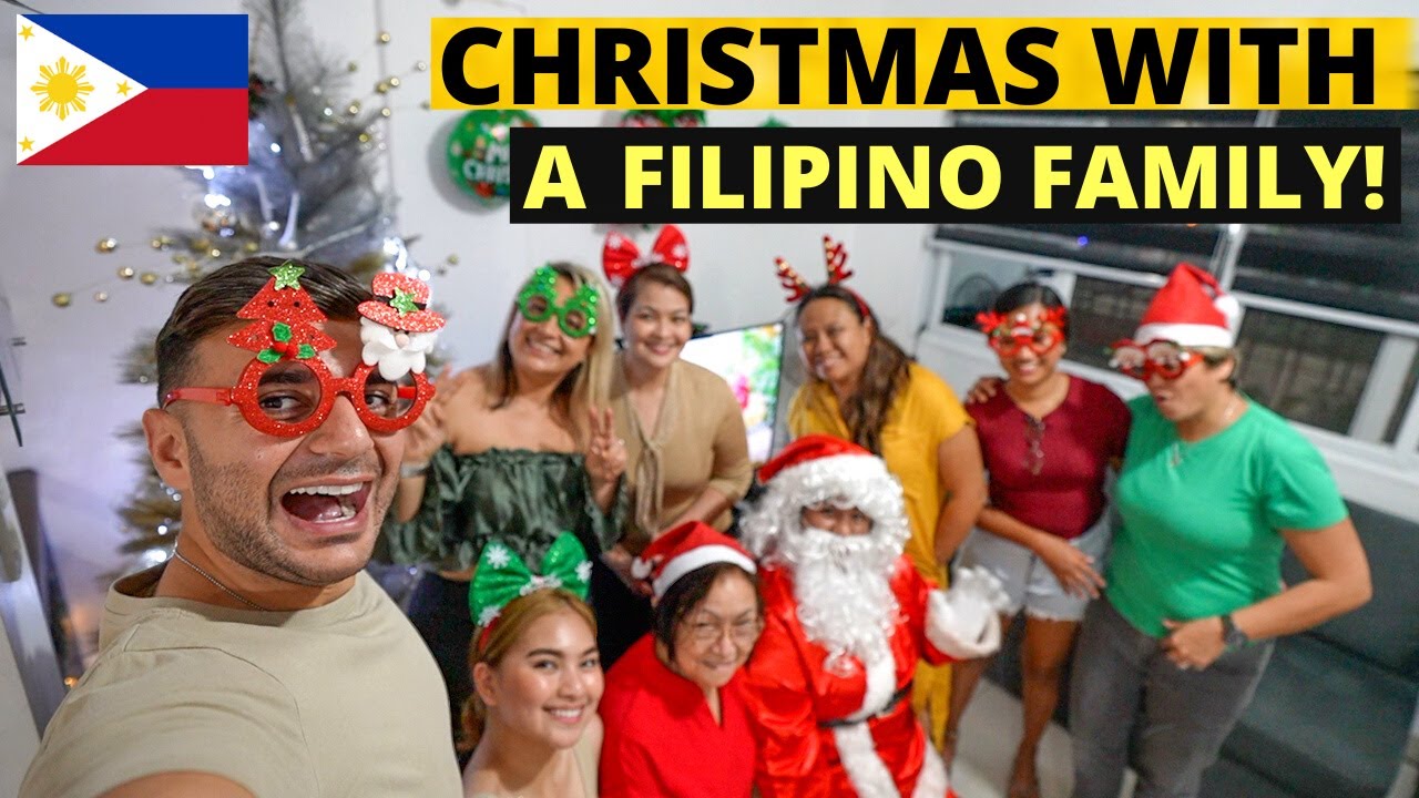 Filipino Family Christmas Pictures