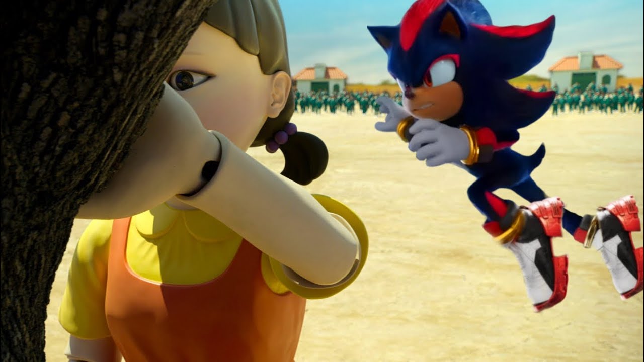 SHADOW JOINS SQUID GAME - YouTube