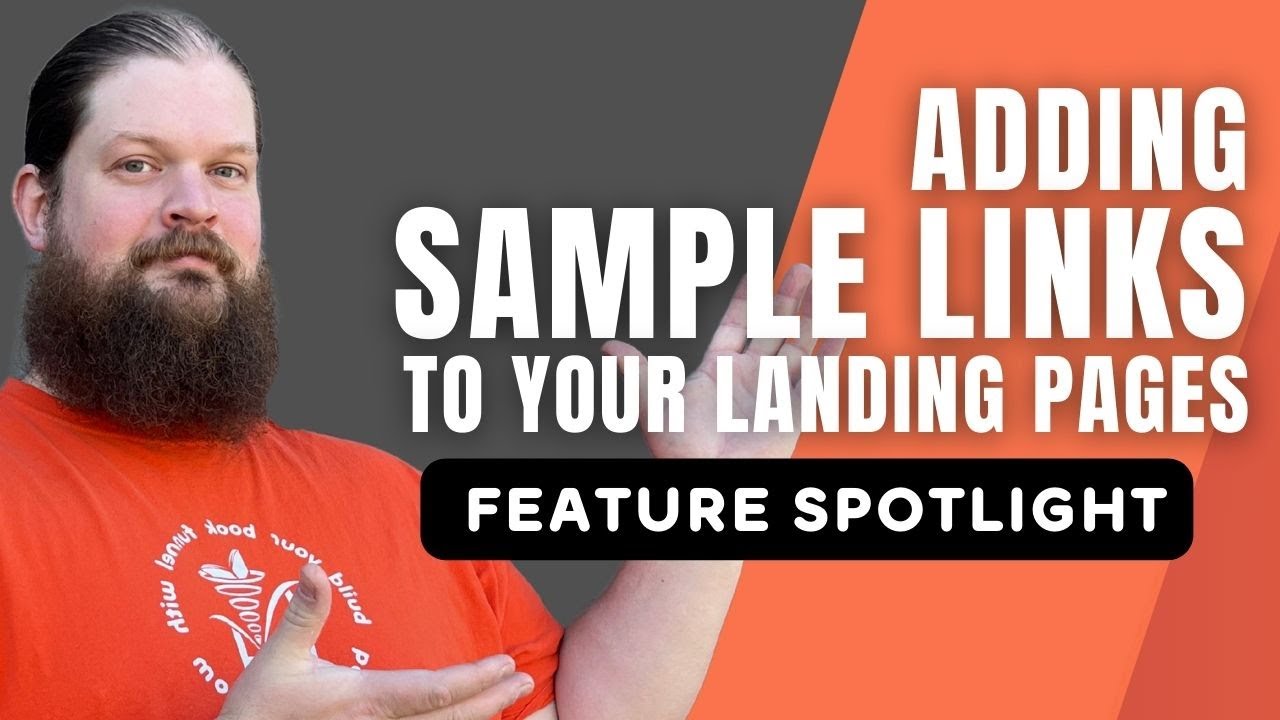 Adding Sample Links to Your Landing Pages | BookFunnel Tutorial - YouTube
