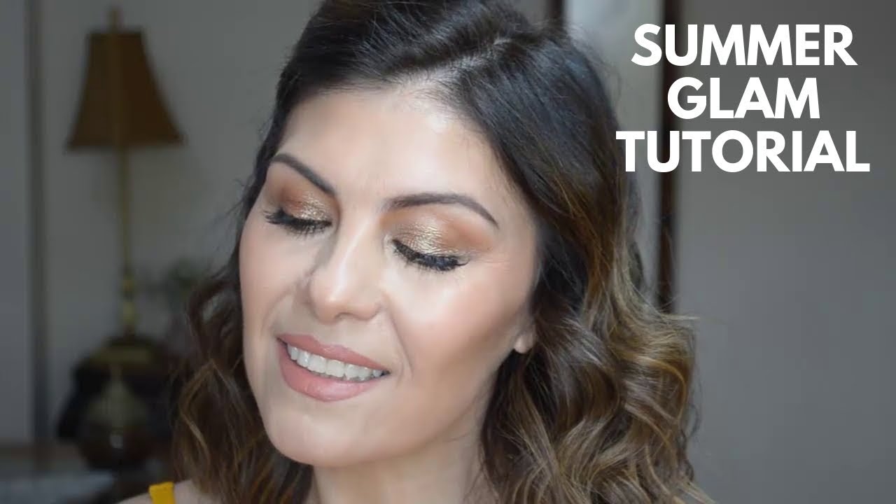 Summer Glam Tutorial - YouTube