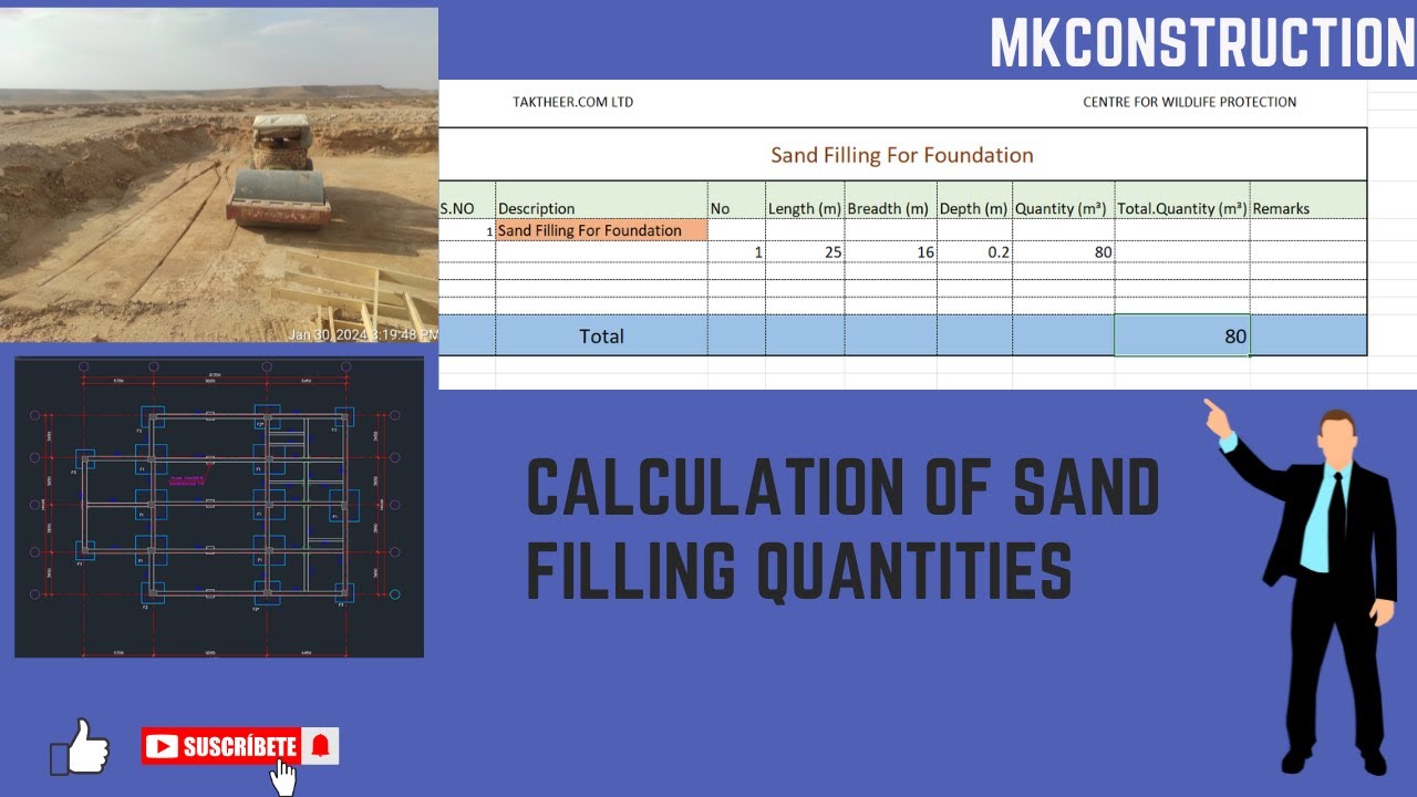 Calculation of Sand Filling Quantity after Excavation-Lec 3 - YouTube
