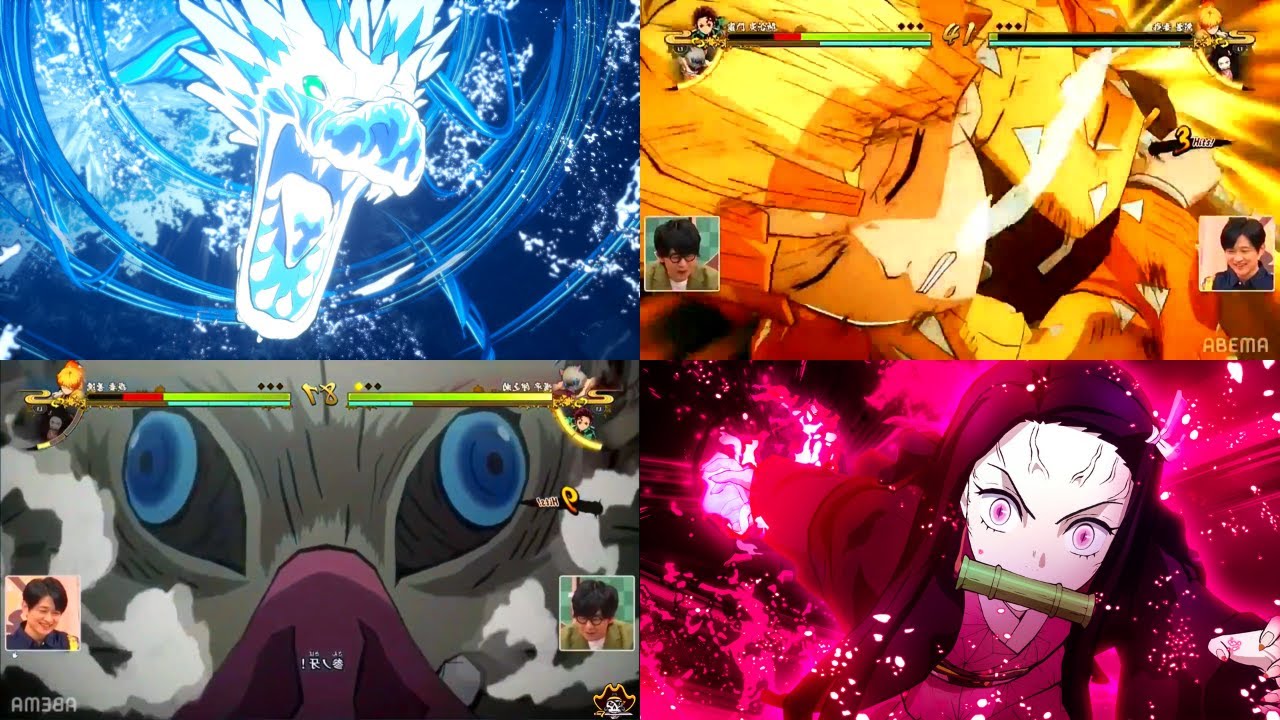 All Tanjiro, Zenitsu, Inoske & Nezuko Ultimates Demon Slayer: Hinokami ...