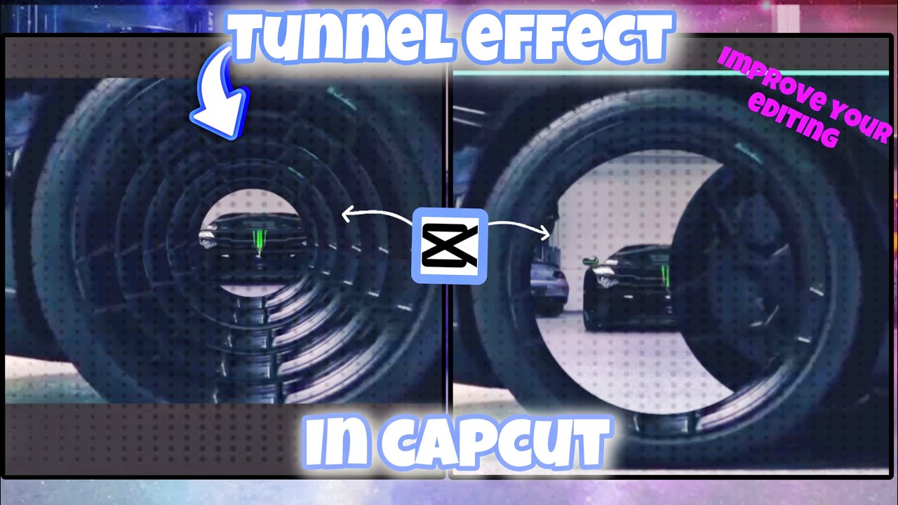 How to create this tunnel effect on your smartphone || capcut tutorial - YouTube