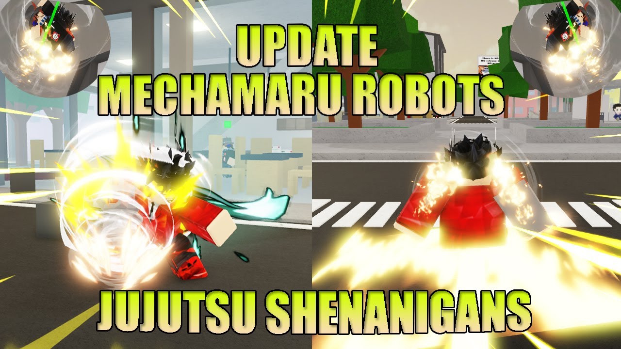 MECHAMARU ROBOTS & SECRETO RIKA EN JUJUTSU SHENANIGANS - YouTube