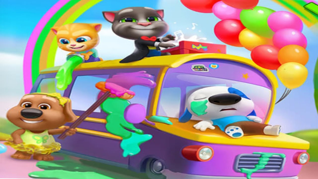 🎯🚩MY TALKING TOM🐱FRIENDS🔥 | TALKING TOM | KIDS GAMEPLAY | CARTOON GAMES ...