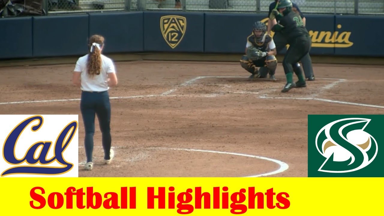 Sacramento State vs #19 California Softball Game Highlights, March 20 ...